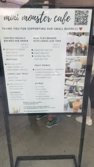 Mini Monster Universal CityWalk Menu | Universal City, CA | Checkle