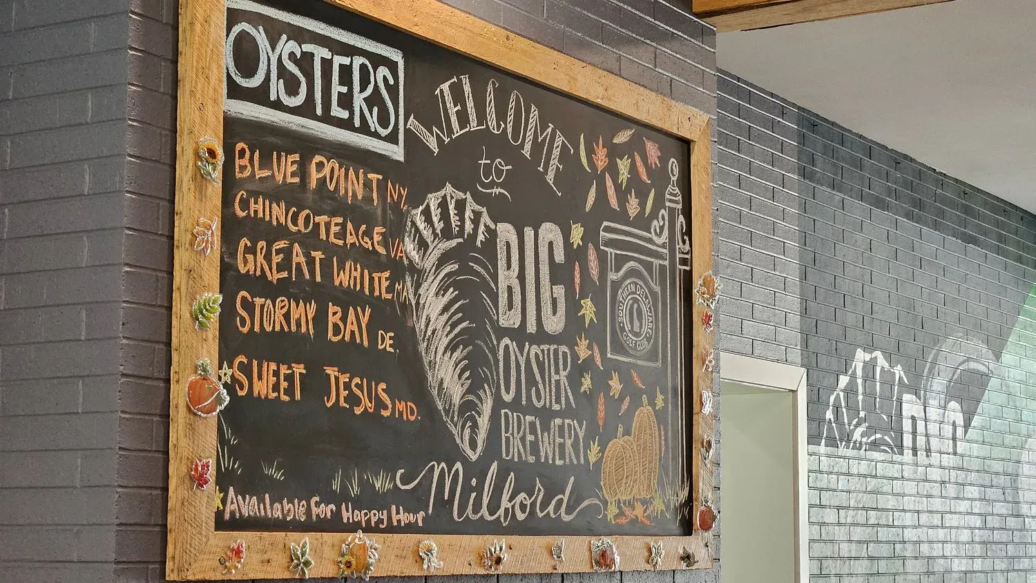 Big Oyster Brewery Milford Menu - Updated November 2025