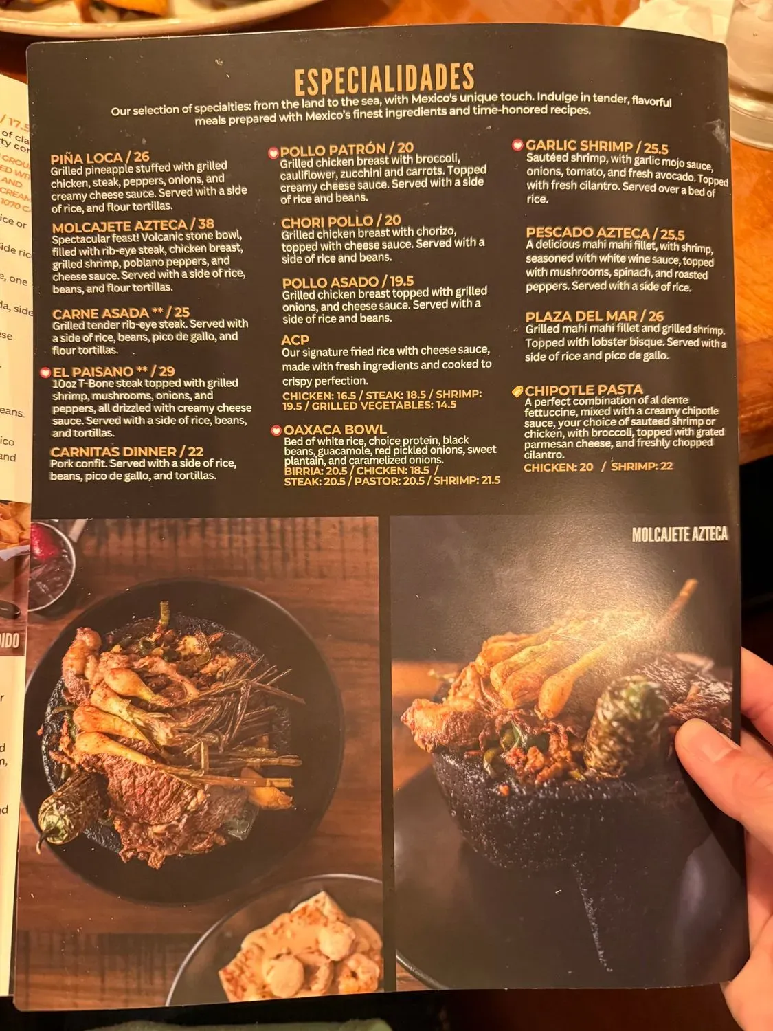 Plaza Azteca Missoula Menu - Updated November 2025