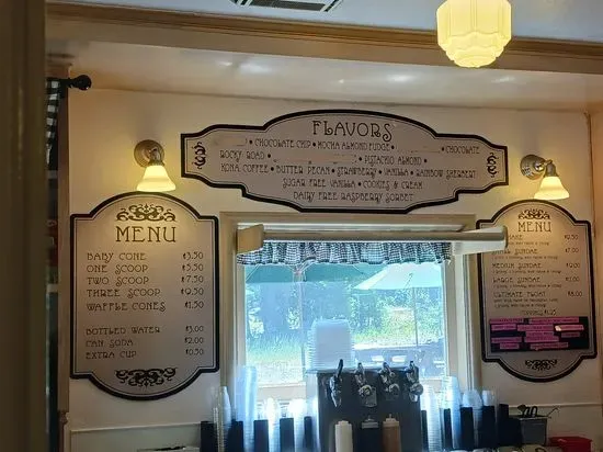 Camp Richardson's Ice Cream Parlor Menu | South Lake Tahoe, CA | Checkle