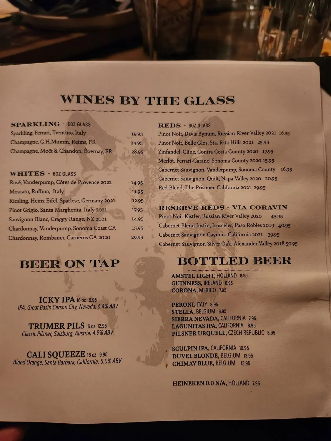 Wolf by Vanderpump at Caesars Republic Lake Tahoe Menu - Updated ...