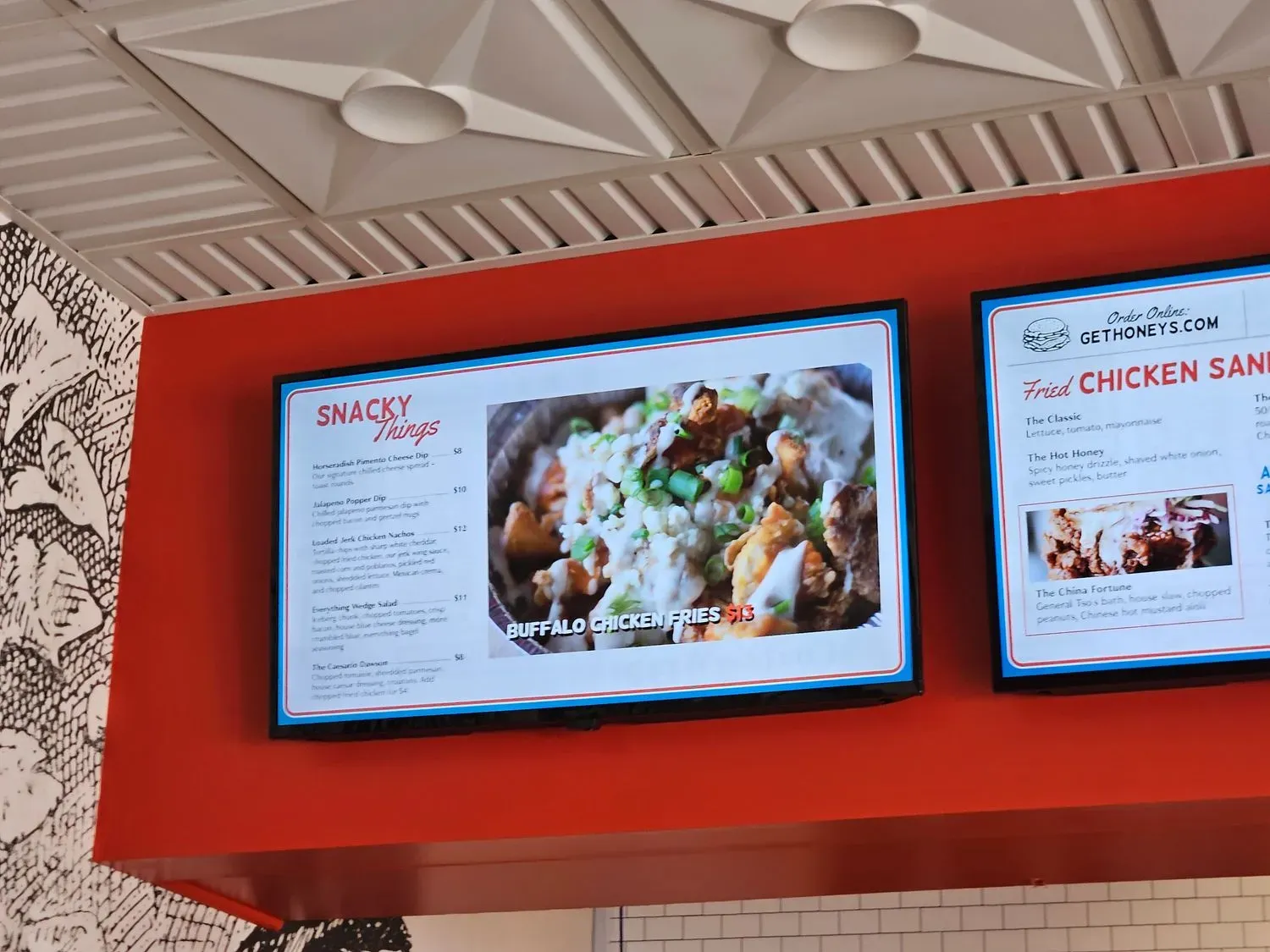 Honey's Fried Chicken Palace Menu - Updated November 2025