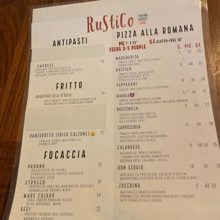 Rustico Italian Street Food | Santa Cruz, CA | Checkle